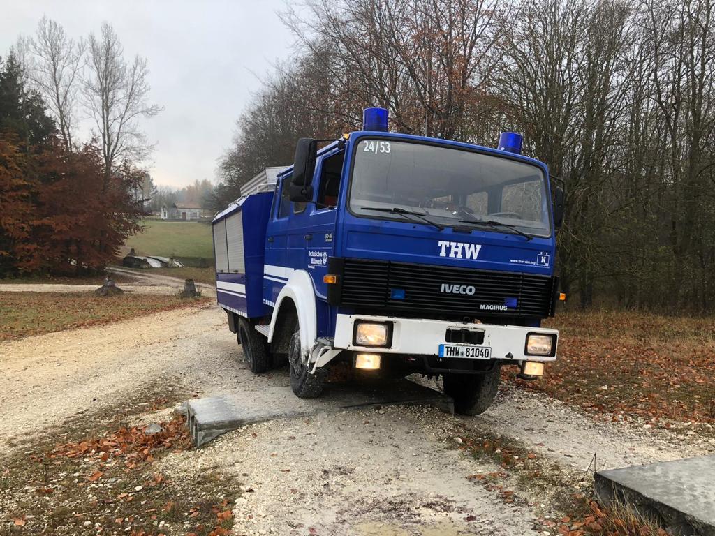 Geländefahrtraining GKW II - THW Ortsverband Ulm