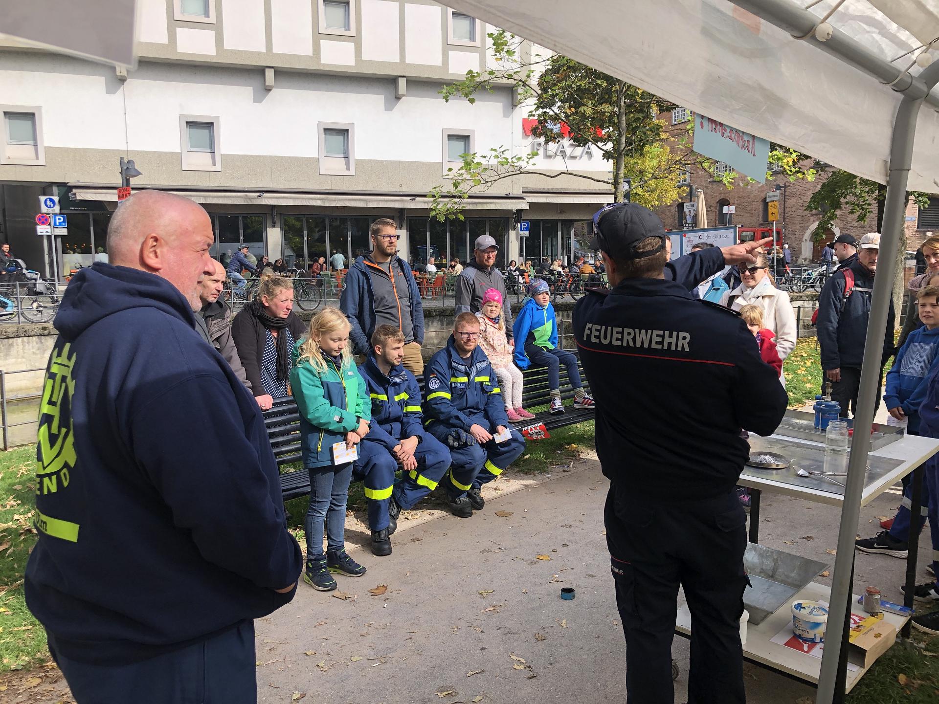 THW-Hüpfburg beim Jubiläum "175 Jahre Feuerwehr Ulm" - THW Ortsverband Ulm