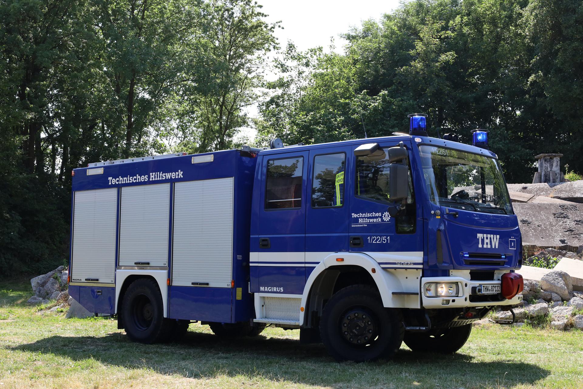 Gerätekraftwagen (GKW) - THW Ortsverband Ulm