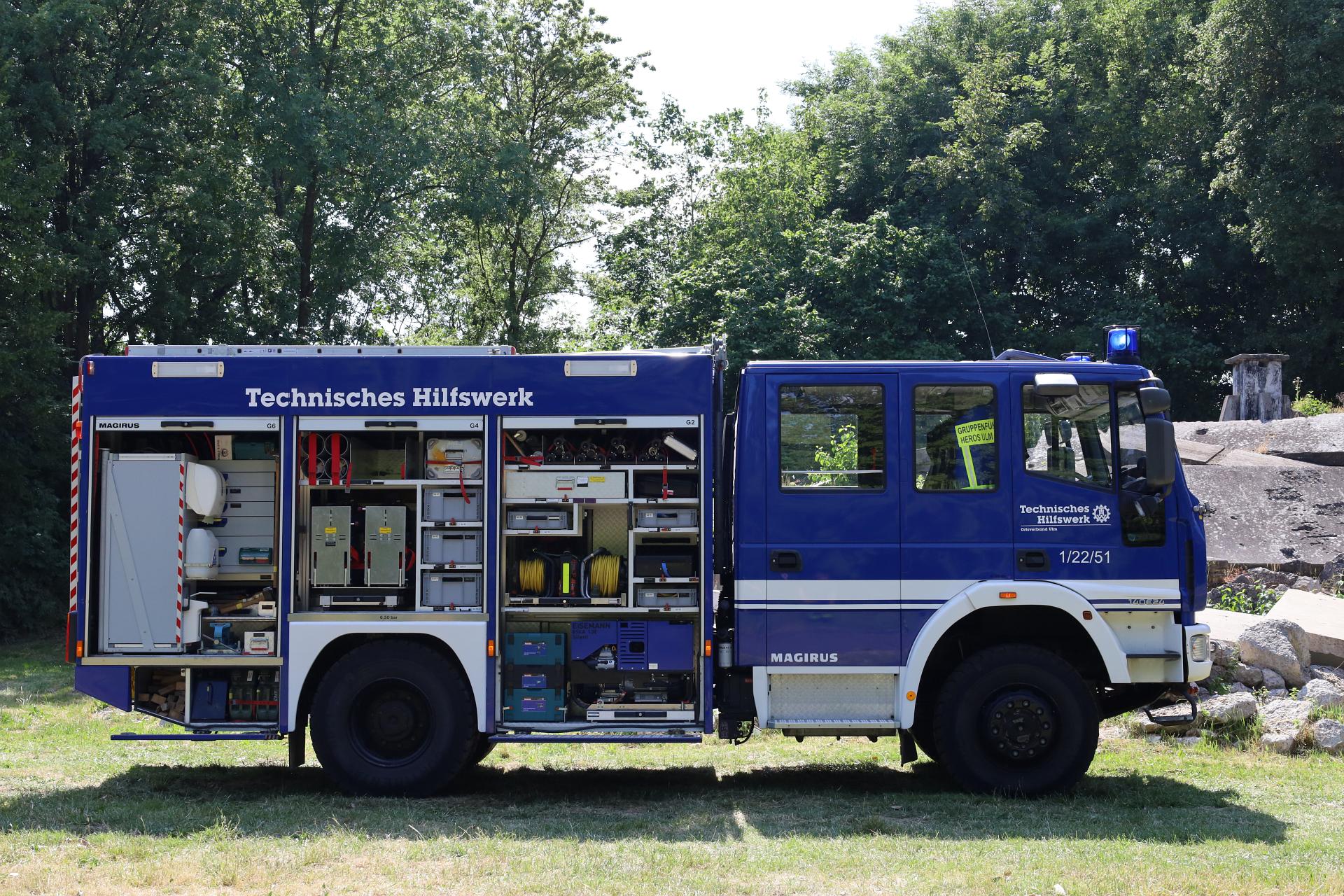 Gerätekraftwagen (GKW) - THW Ortsverband Ulm