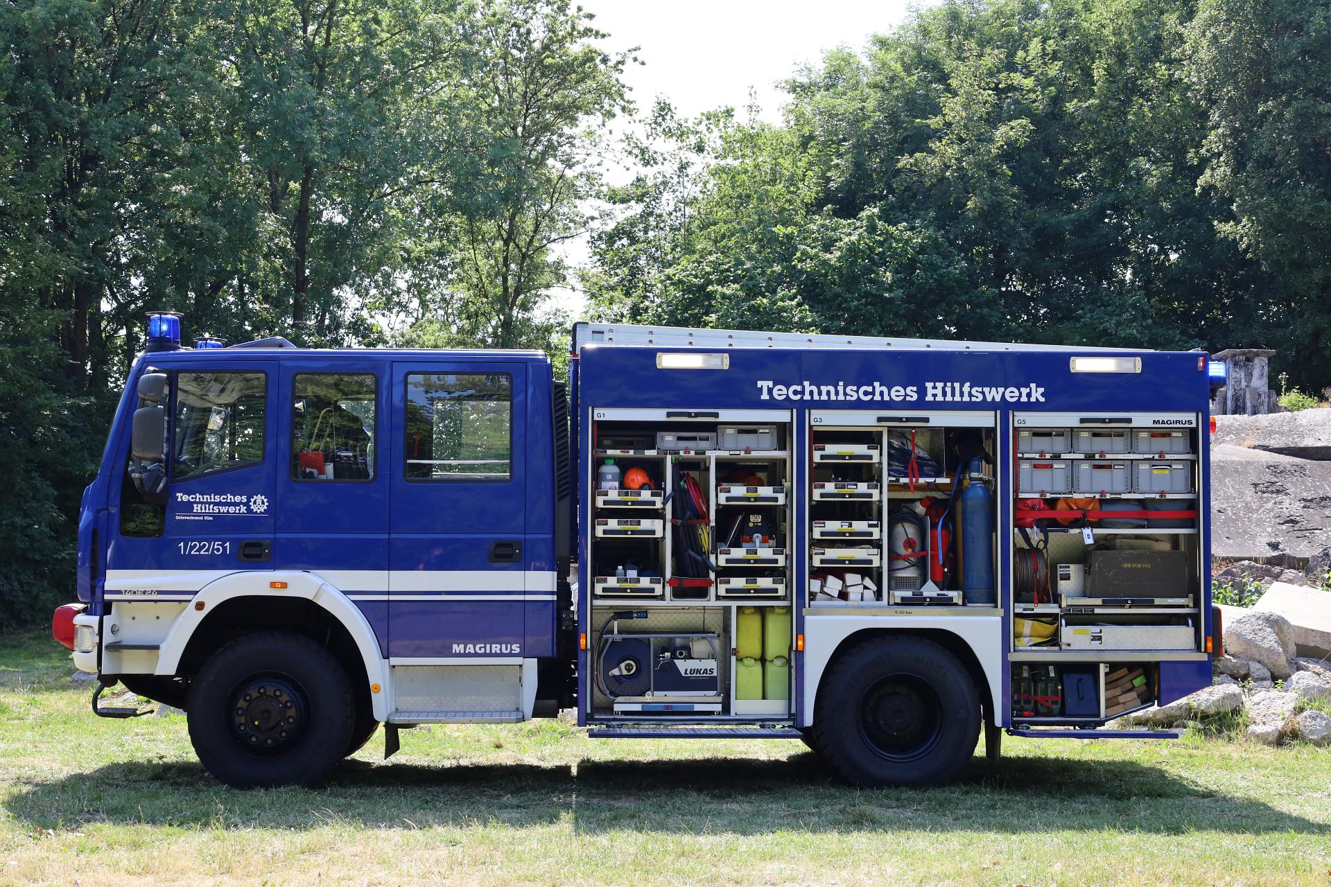 Gerätekraftwagen (GKW) - THW Ortsverband Ulm