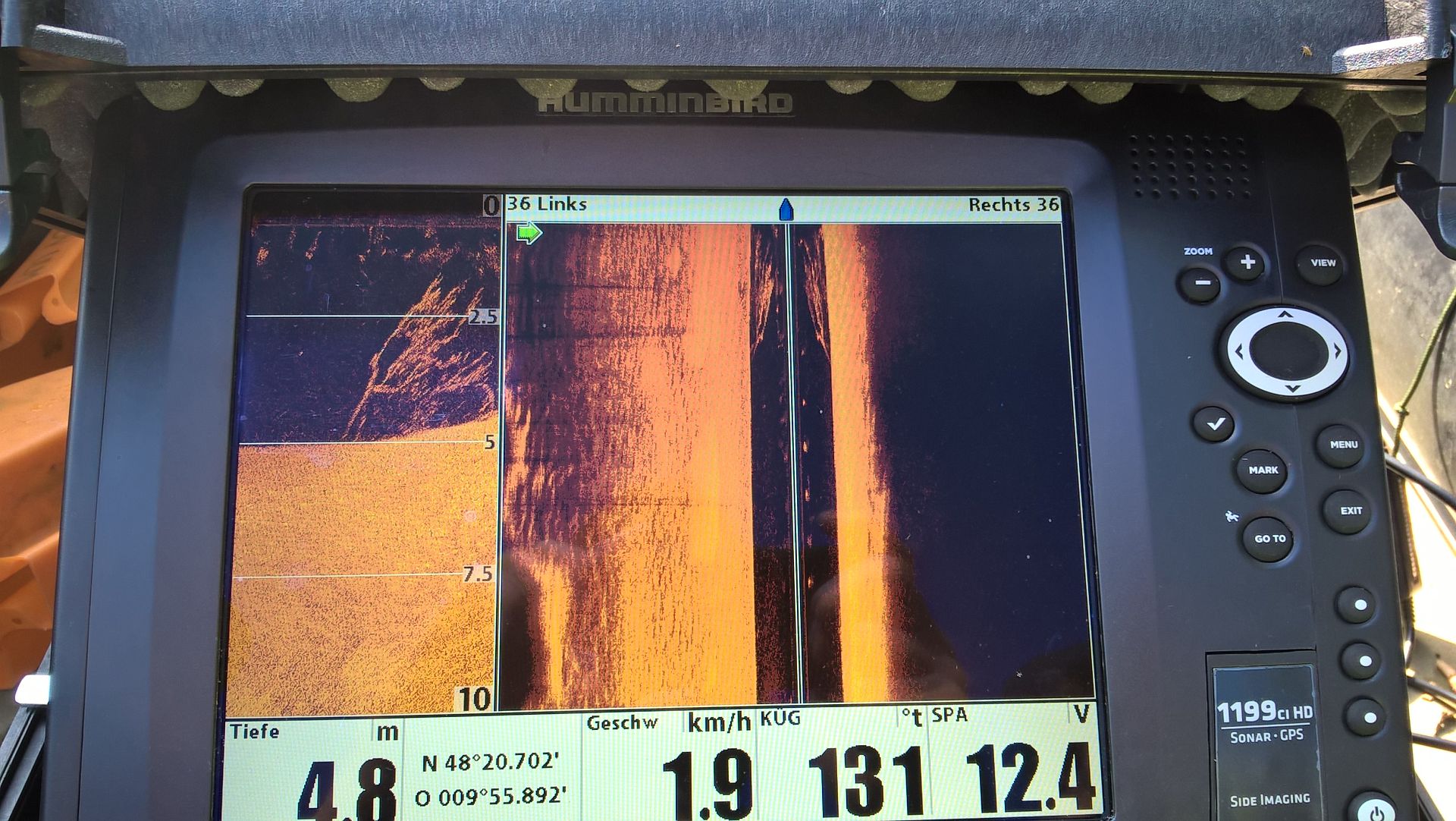 Humminbird Side Scan Sonar Thw Ortsverband Ulm